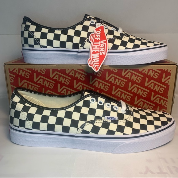 Vans | Shoes | Vans Authentic Checkerboard Black White Checkered | Poshmark